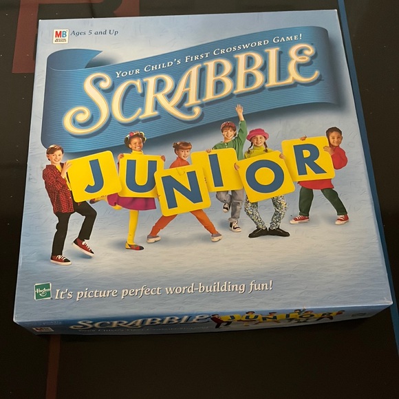 Milton Bradly | Games | Scrabble Junior Board Game By Milton Bradley ...